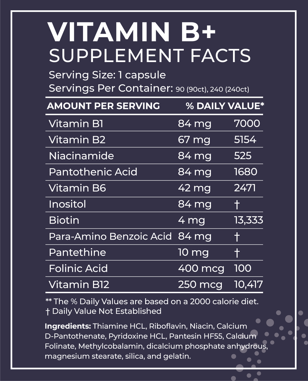 Vitamin B+ Supplements | Vitamin B Complex | BodyBio