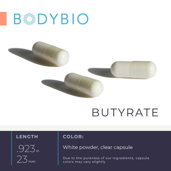 Butyrate Supplement | Gut Health Supplement | BodyBio